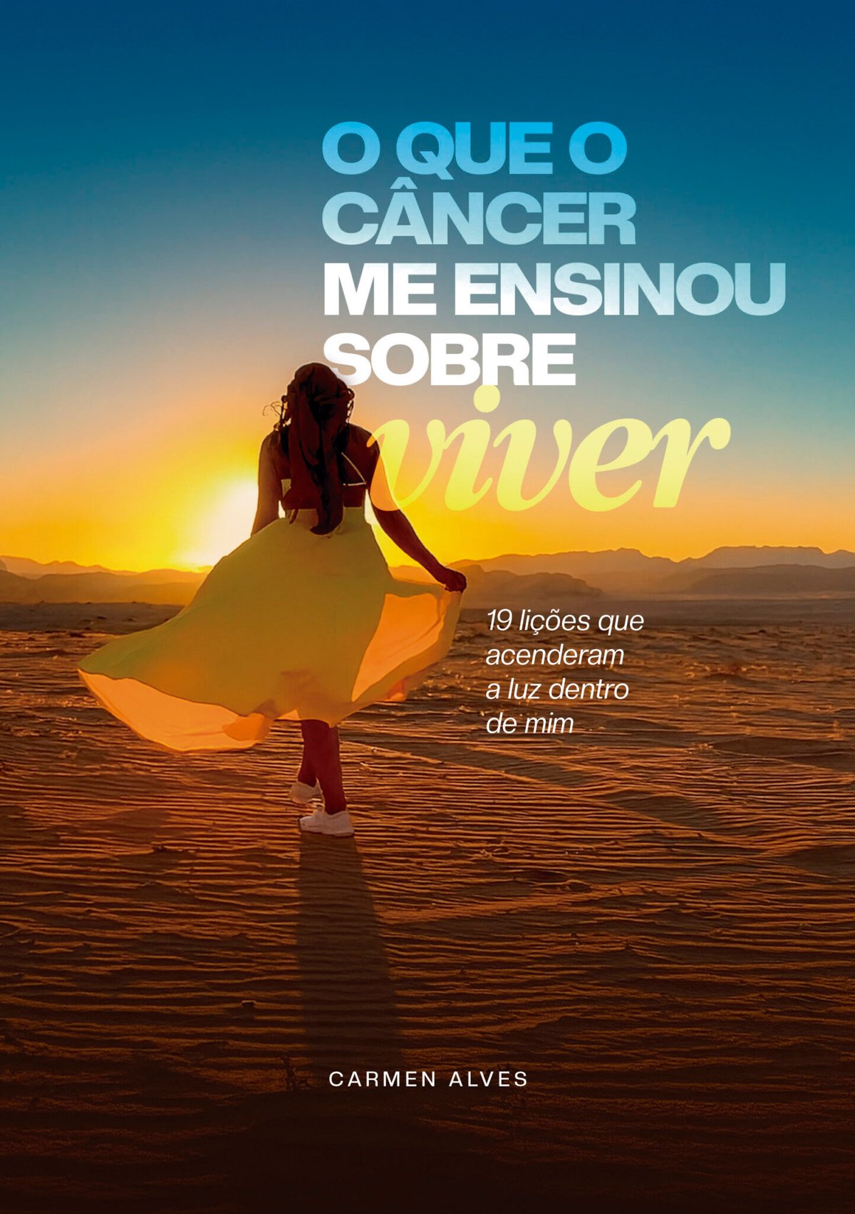 Carmen Alves lança e-book sobre superação e força interior