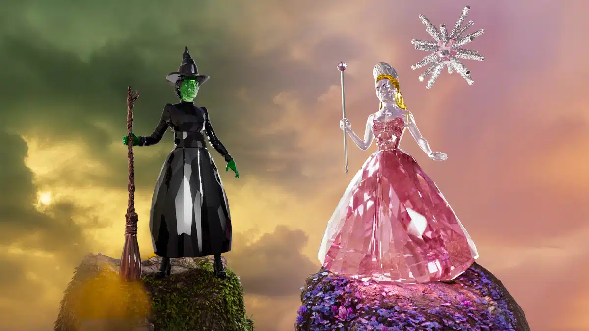 Swarovski launches Glinda and Elphaba figurines from “Wicked: Part II ...